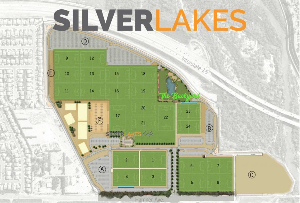 SLMap - SilverLakes Sports Complex